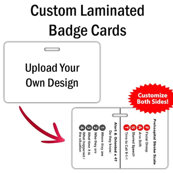 Badge Buddy Template - Etsy