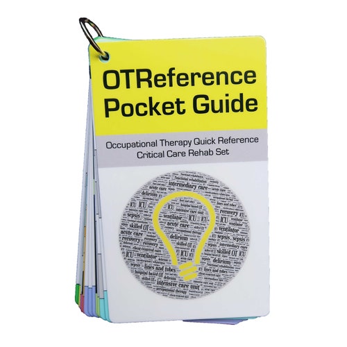 Otreference Pocket Guide Critical Care Rehab Set - Etsy