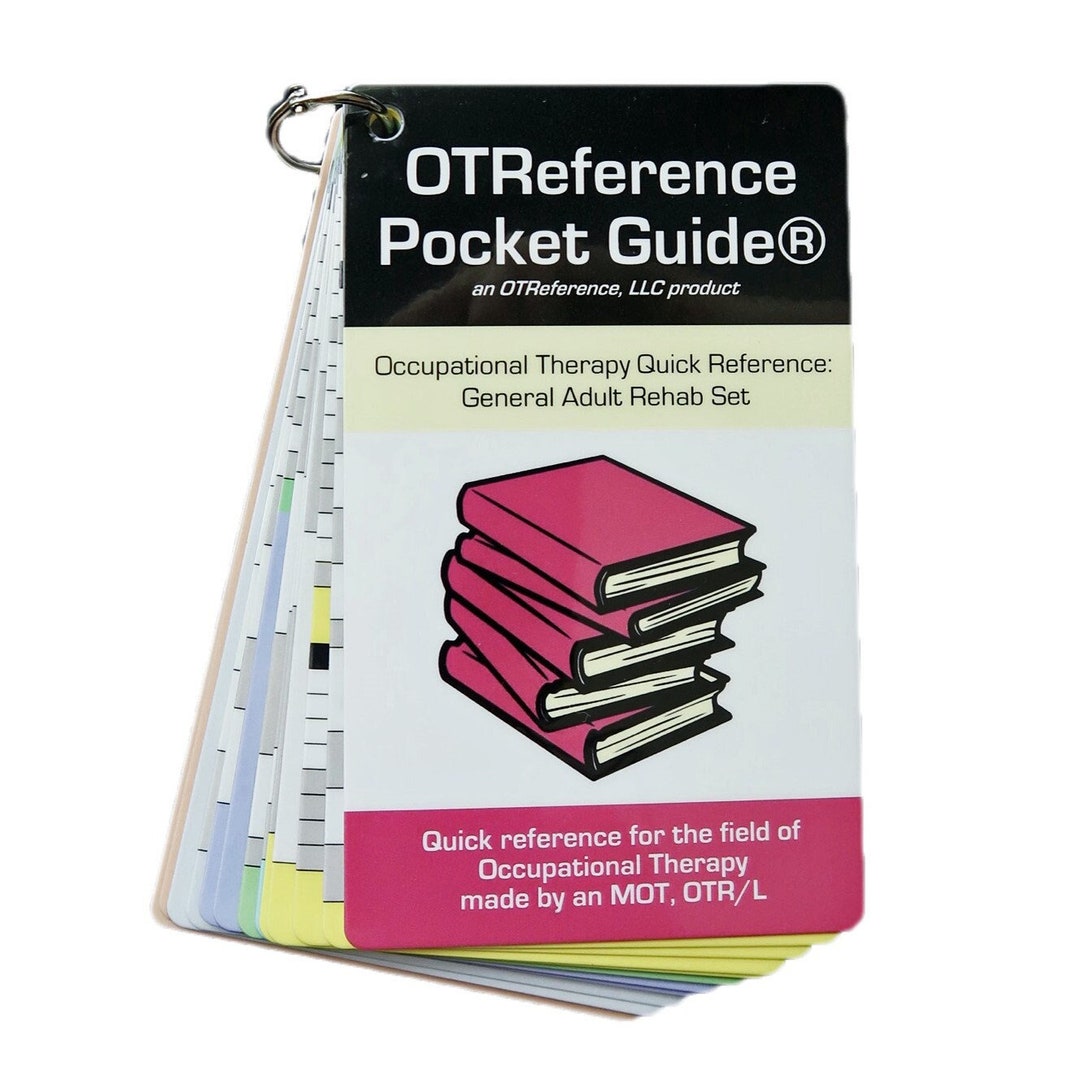 Otreference Pocket Guide - General Adult Rehab Set - Etsy