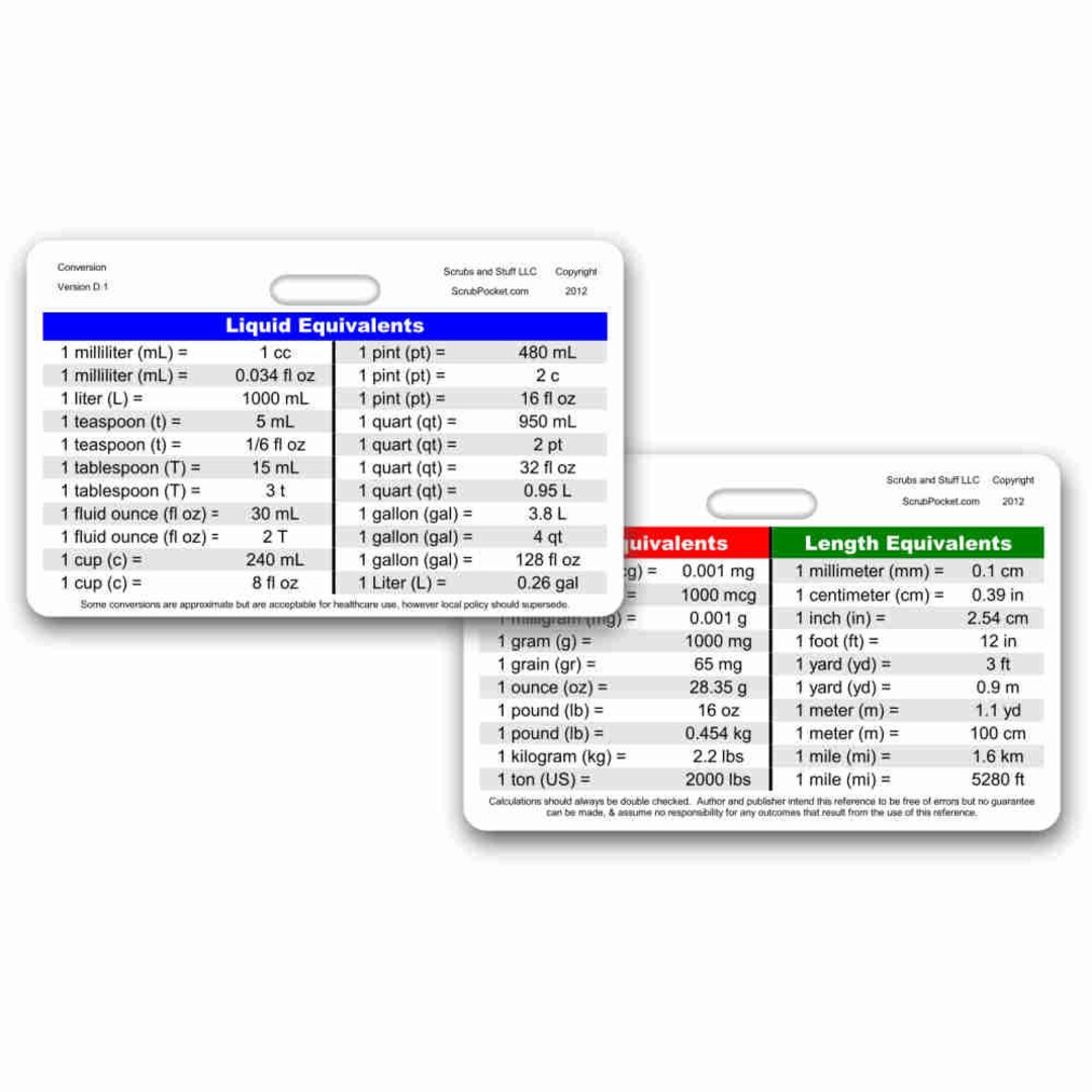 General Medical Conversion Badge Card Horizontal for Nurse Paramedic ...
