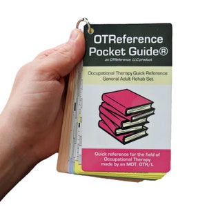 Otreference Pocket Guide - General Adult Rehab Set - Etsy