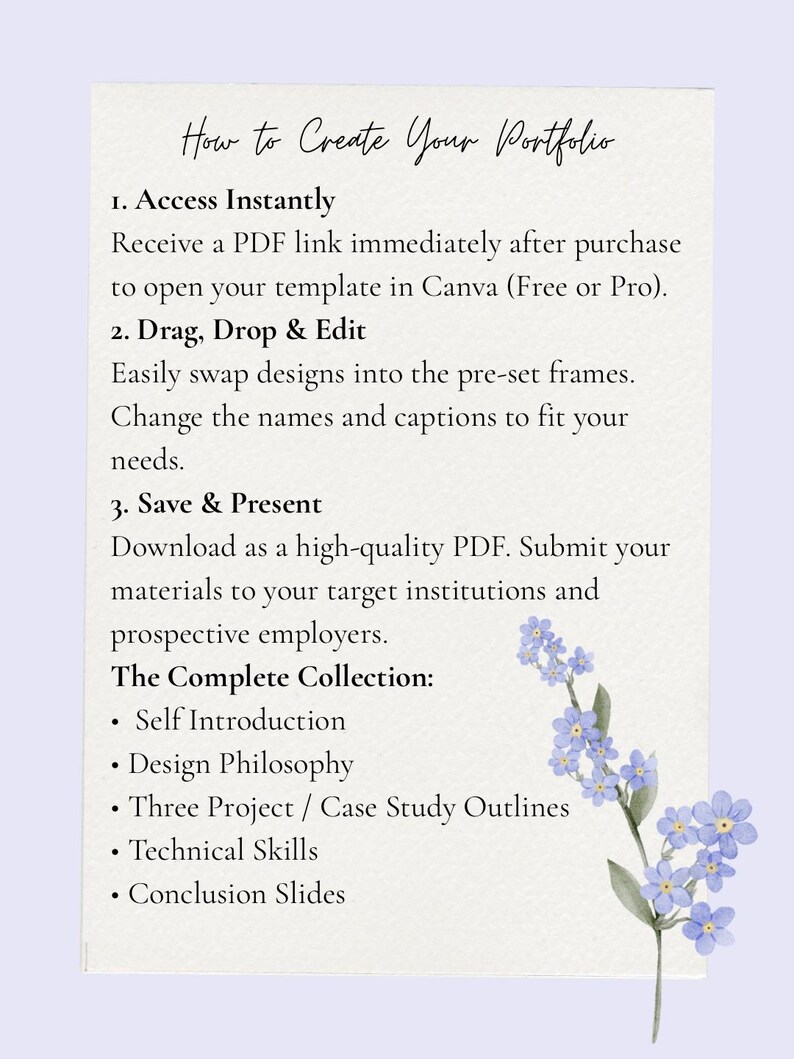 Product Design Admission Portfolio Template Canva | Neon Blue Creative ...