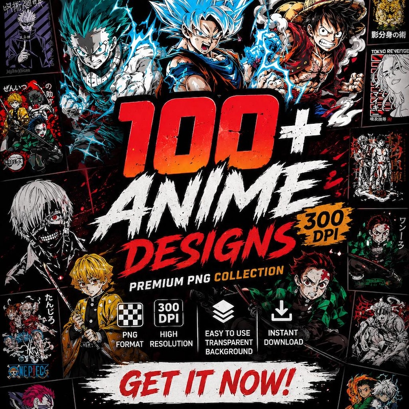 Anime Art Posters - Etsy UK