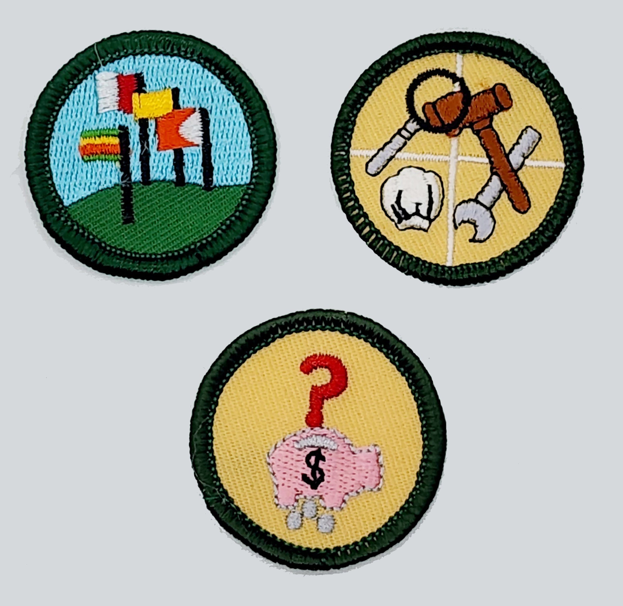 Retired Adventures in Junior Girl Scouting Badges - Etsy