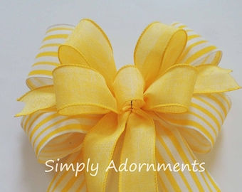 Yellow Bows - Etsy