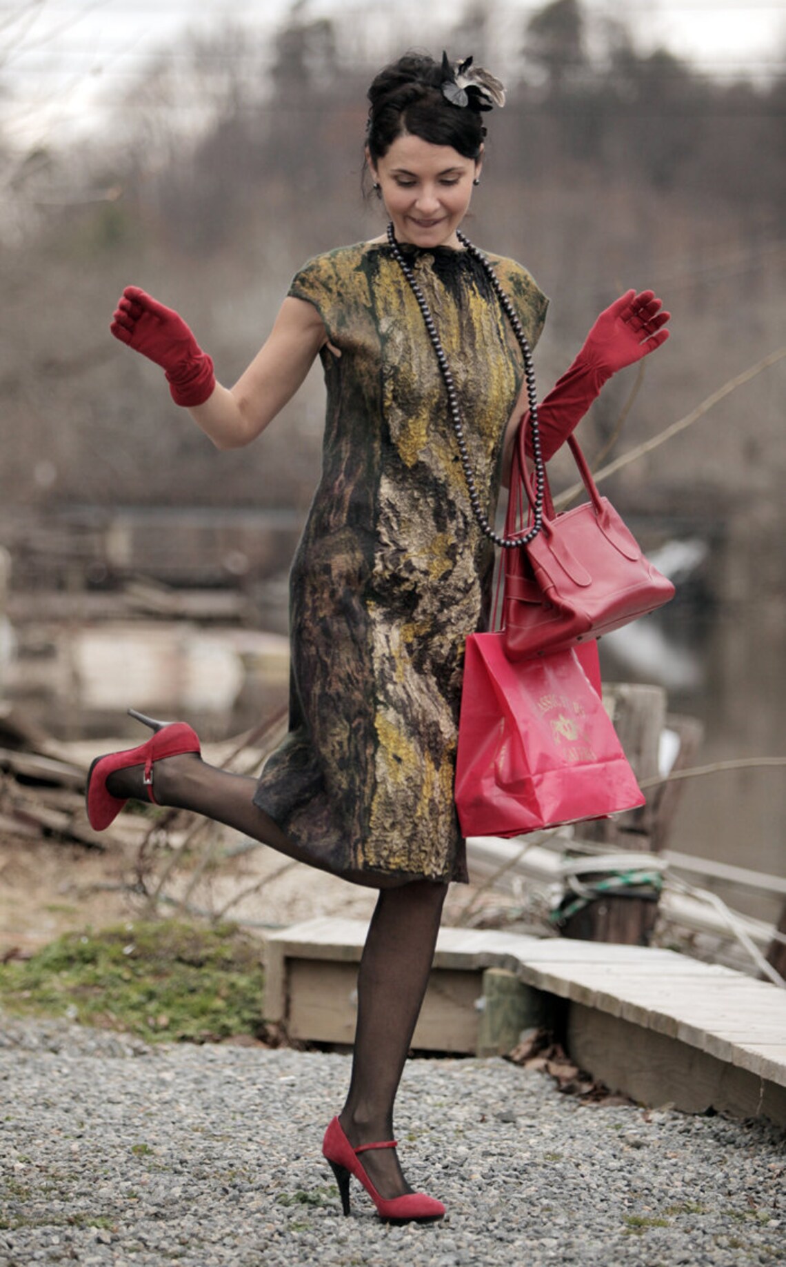 The Template to the Seemless Felted Dress true Lady - Etsy