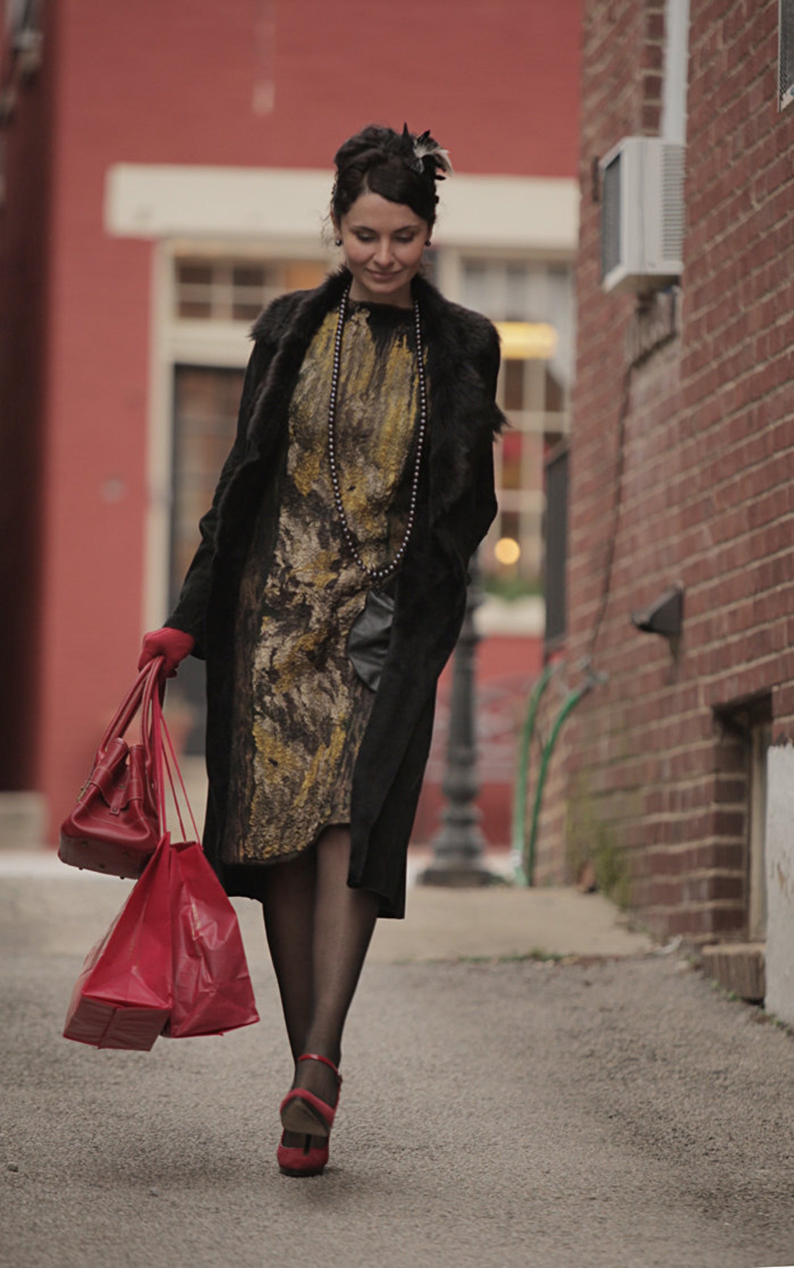 The Template to the Seemless Felted Dress true Lady - Etsy