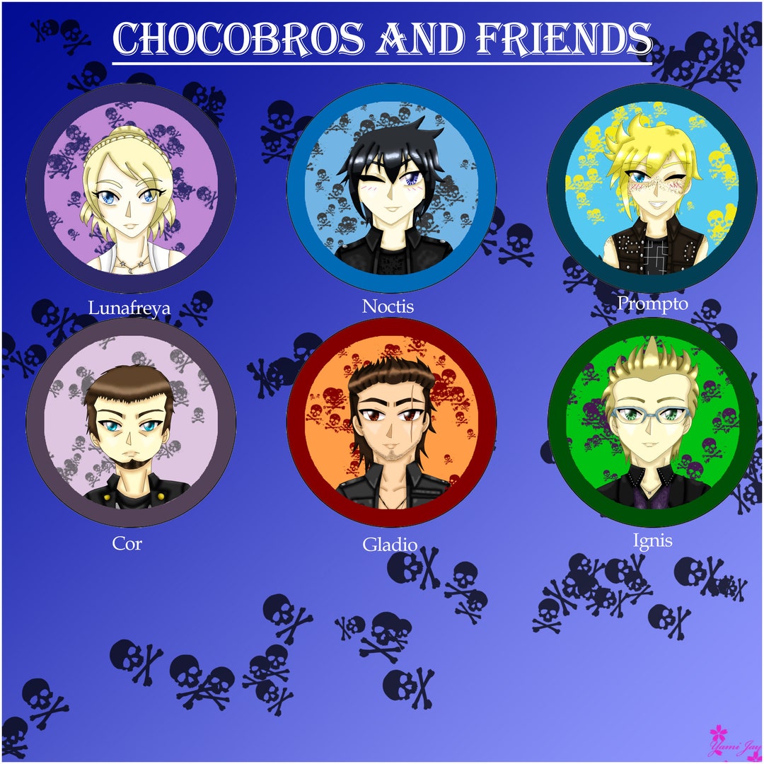 Chocobros and Friends Buttons *UPDATED* - Etsy