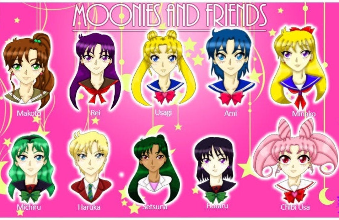 Moonie and Friends - Stickers *UPDATED* - Etsy