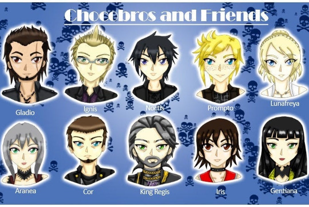 Chocobros and Friends Stickers *UPDATED* - Etsy