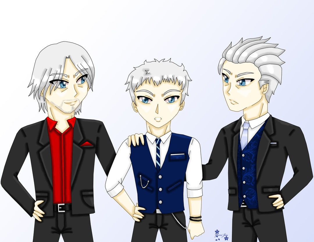 DMC Men in Suits - Etsy