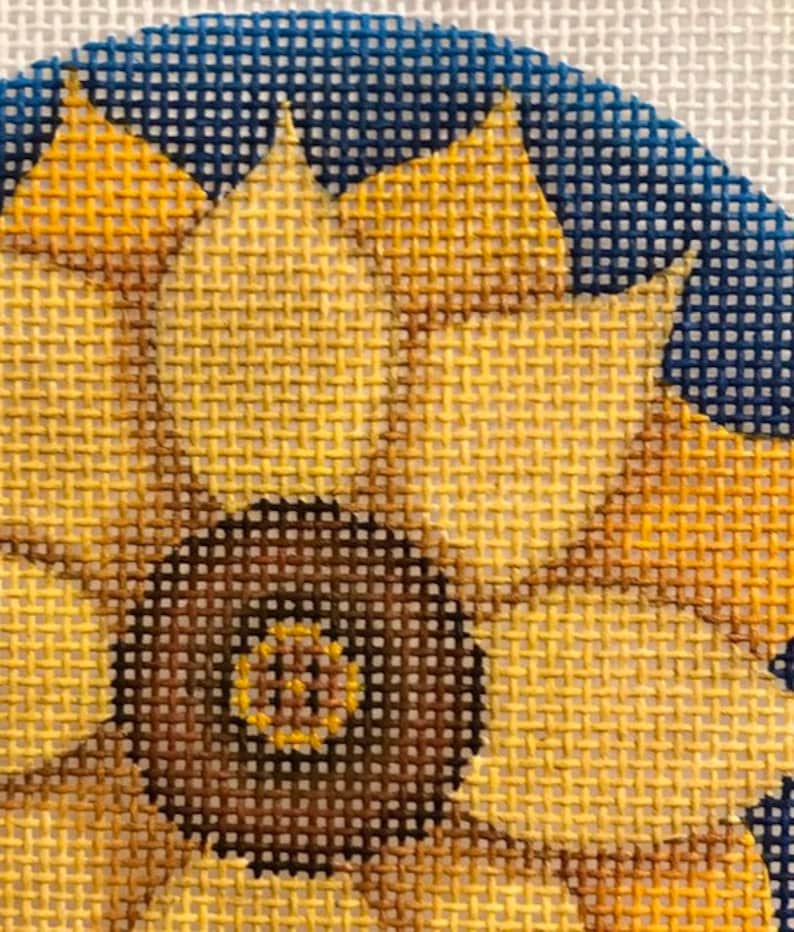 Hand Painted Needlepoint Canvas 4 Ornament 18 Count | Etsy