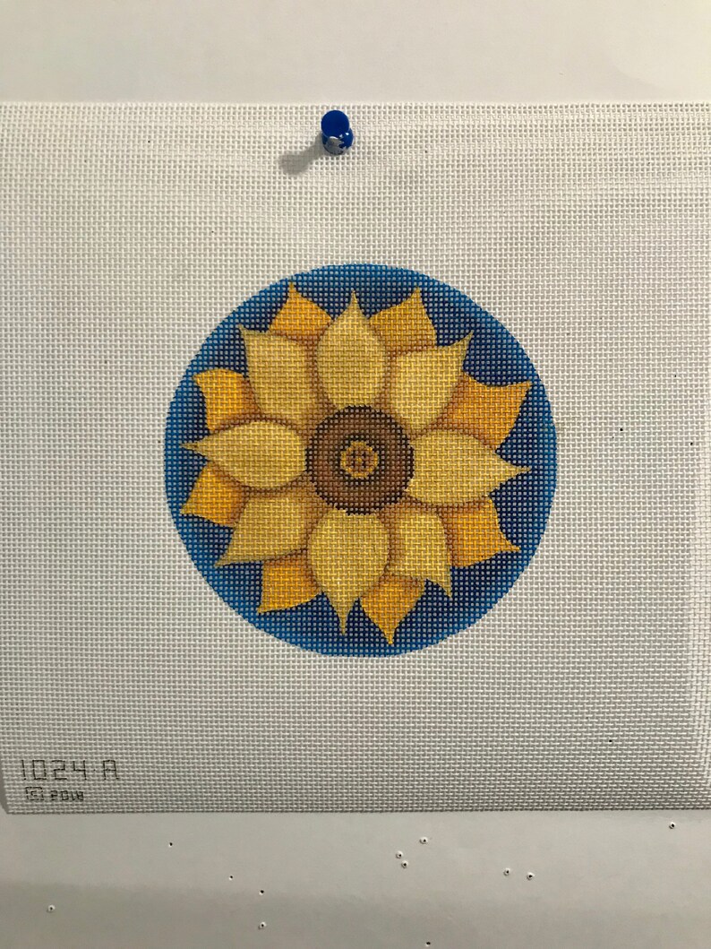 Hand Painted Needlepoint Canvas 4 Ornament 18 Count | Etsy