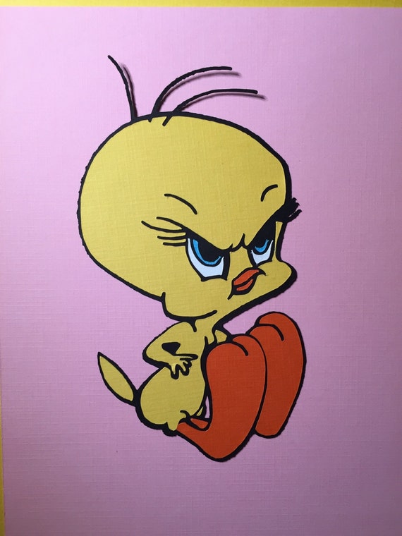 Artículos similares a Piolin enojado en Etsy