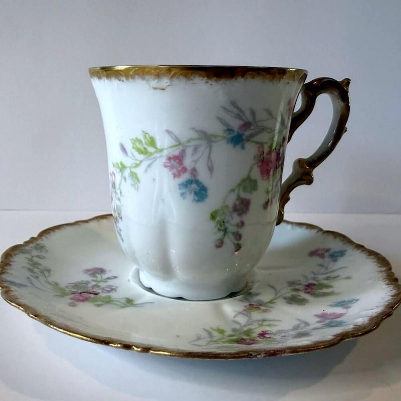 Antique French Demitasse - Etsy