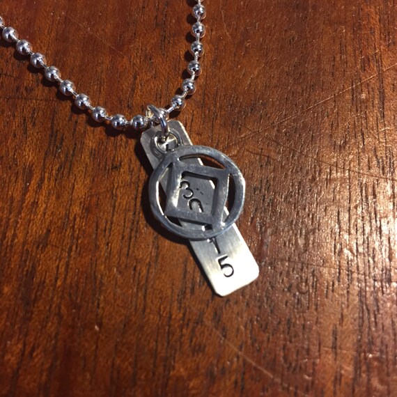 Sterling Silver Tag Hand Stamped With Date. Sterling Silver NA | Etsy