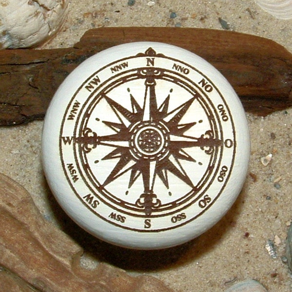 Compass Knob - Etsy