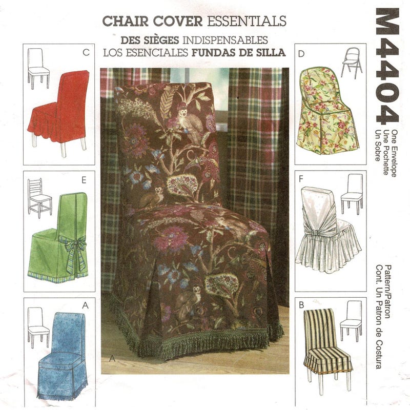 Chair Cover Patterns - Etsy