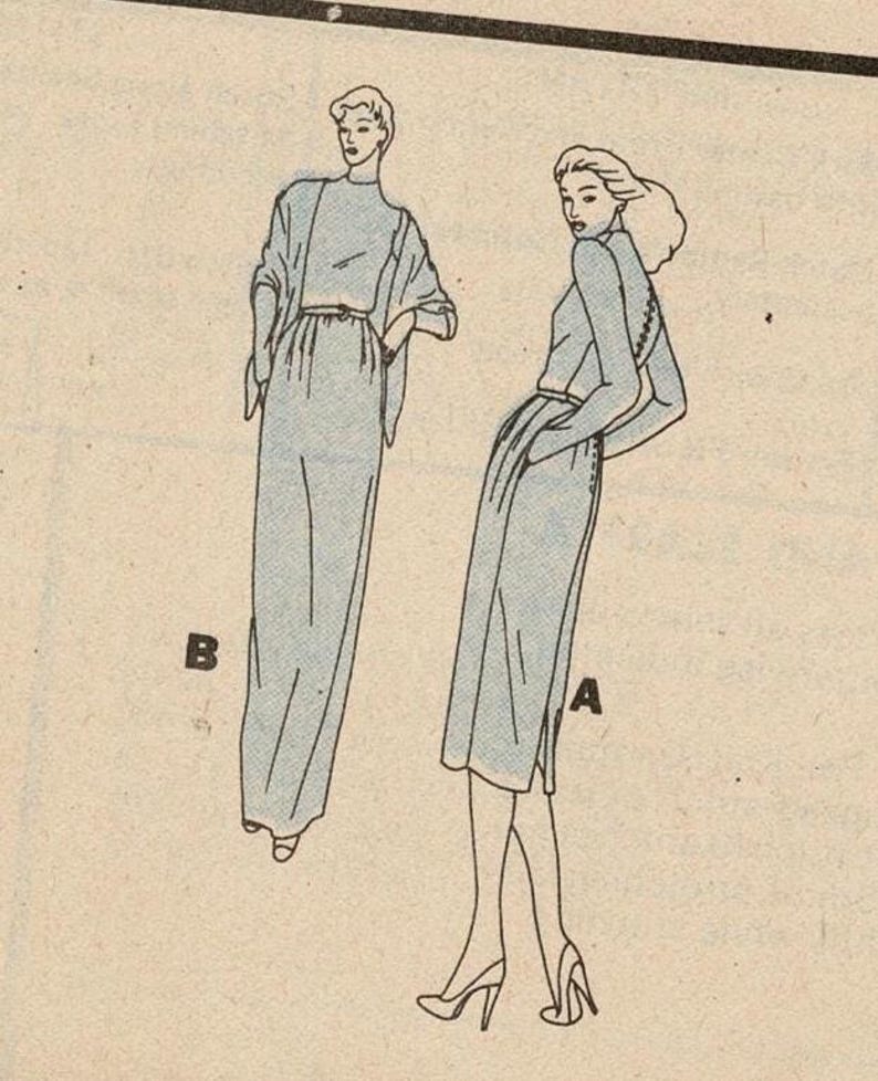 Vogue 2330 Evening Gown Sewing Pattern, Fitted Designer DRESS, Misses ...