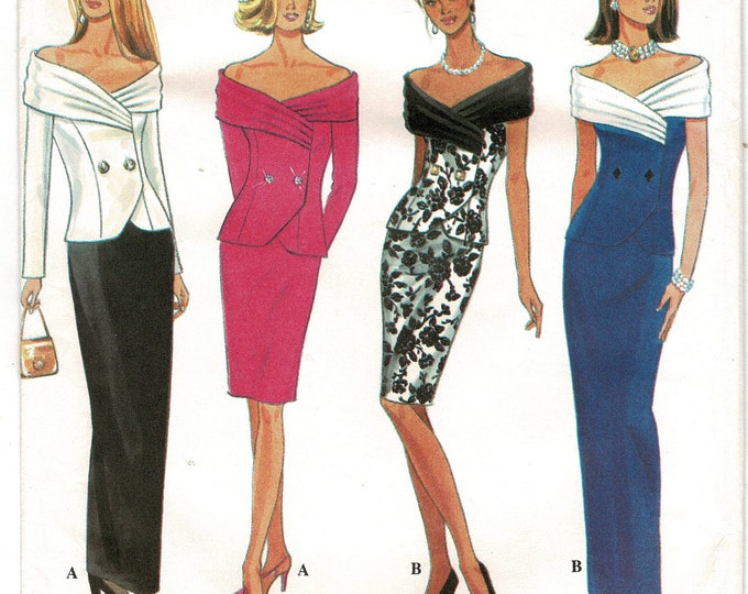 Simplicity 8731 Ladies Skirt & Fitted Top Woman Sewing Pattern ...