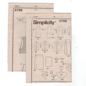 Simplicity 4795 Nativity Costume Sewing Pattern for Teens & Adults ...