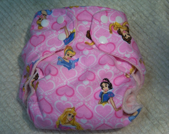 Disney Princess Inspired Small Cloth Diaper - Etsy