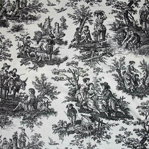 Waverly Toile Fabric - Etsy
