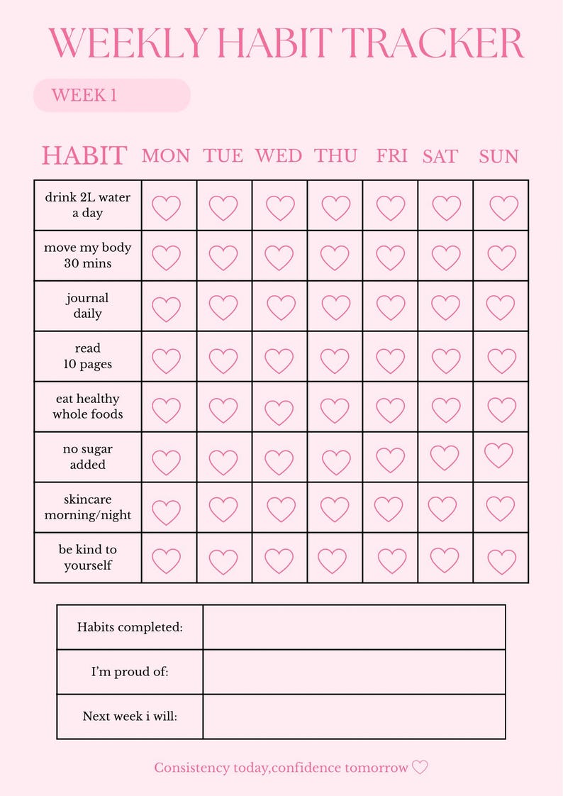 Becoming Her Glow up Workbook | 30 Day Self Improvement Journal ...