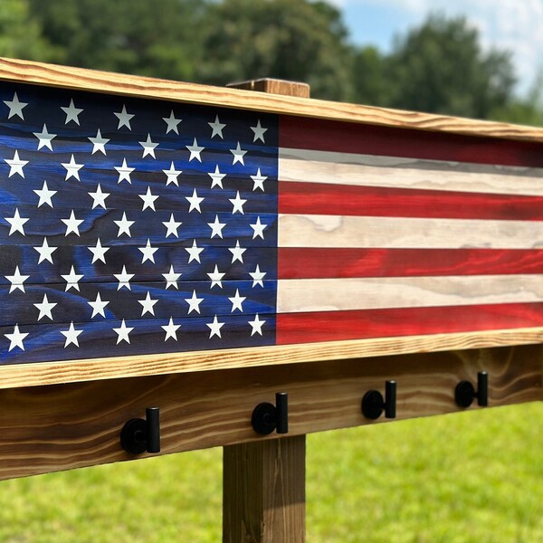 American Flag Hat - Etsy