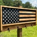 American Flag Hat Rack, Hat Rack, Flag Display, American Flag, Flag ...