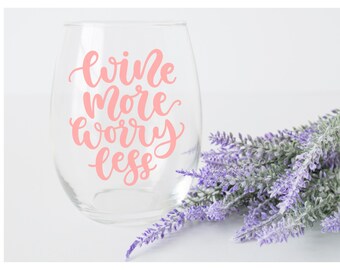 Wine decal | Etsy