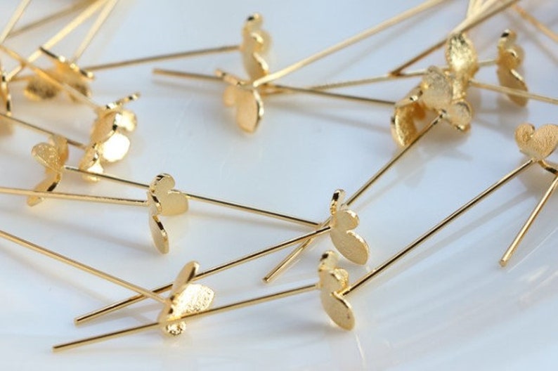 Copper Headpins Copper Ball Pins Copper Eye Pins - Etsy