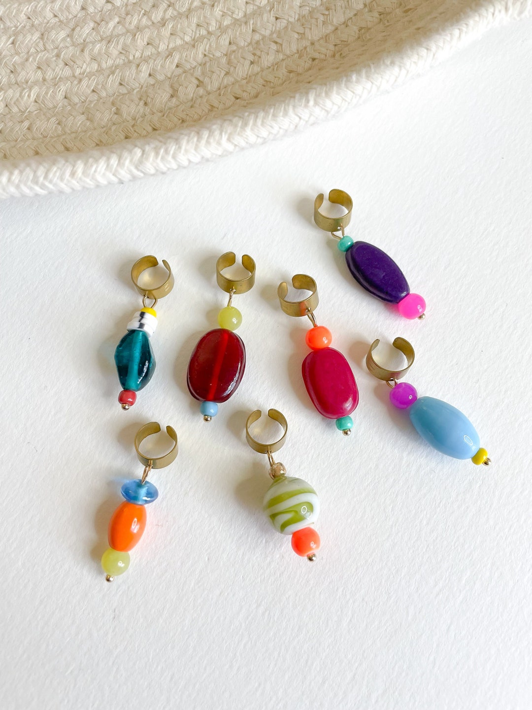 Colorful Cuffs for Locs, Braids, and Ears - Etsy