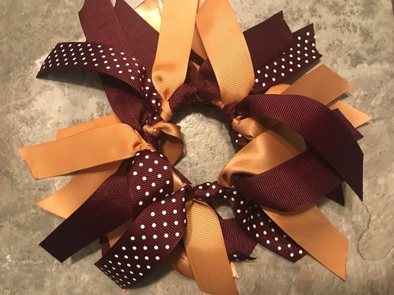 Choose Your Ribbon Scrunchie Hair Ribbon Streamers Hair | Etsy