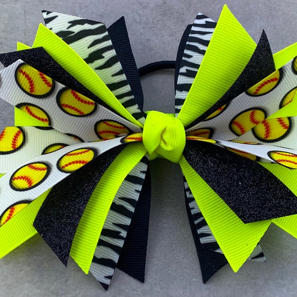 Neon Yellow Softball - Etsy