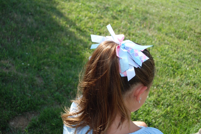Choose Your Ribbon Scrunchie Hair Ribbon Streamers Hair - Etsy
