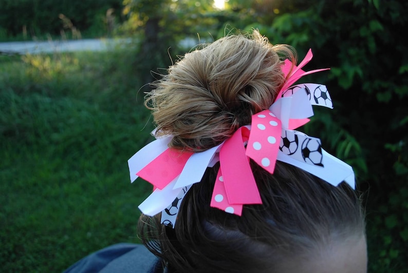 Choose Your Ribbon Scrunchie Cheetah Ribbon Streamers Hair | Etsy