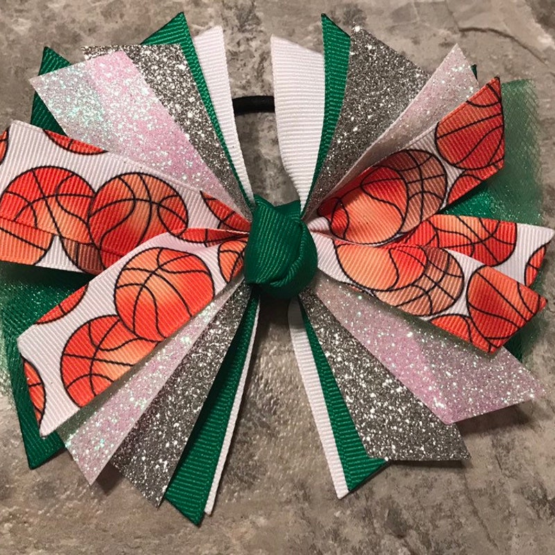 Basketball Bows - Etsy
