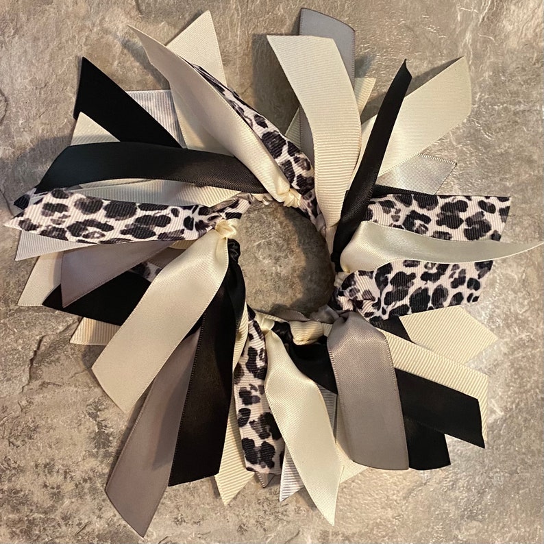 Choose Your Ribbon Scrunchie Hair Ribbon Streamers Hair - Etsy