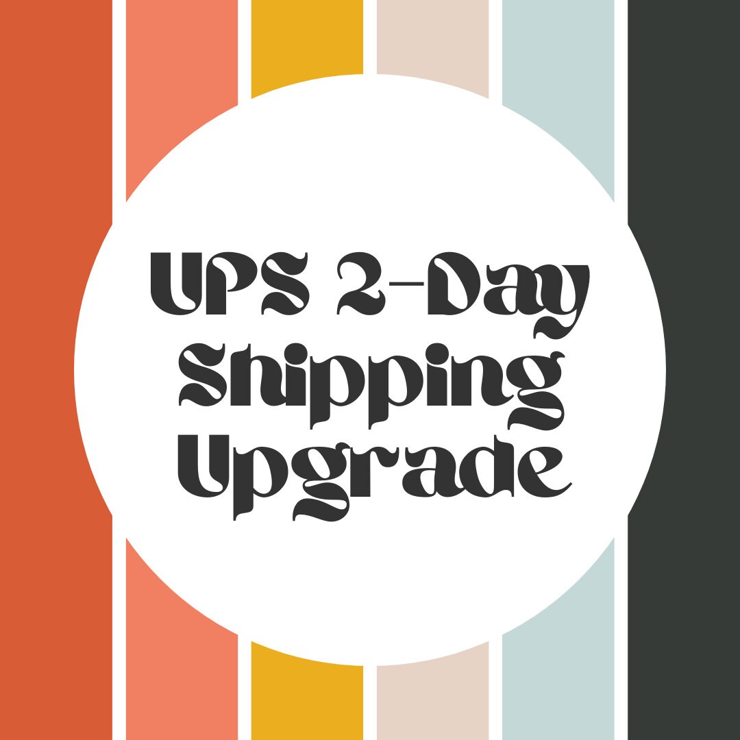 UPS 2-day Shipping Upgrade (2 Business Days) - Etsy