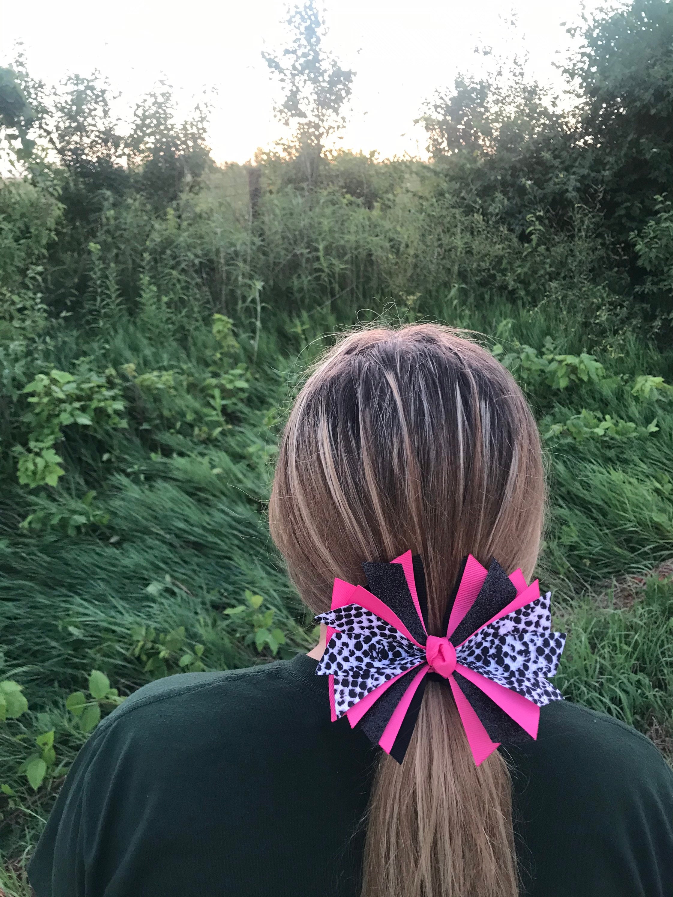 Emerald Green Cross Country Hair Bow, Cross Country Bow, Track Hair Bow ...
