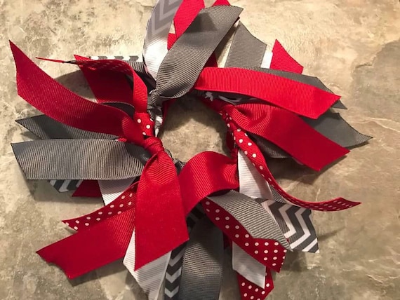 Choose Your Ribbon Scrunchie Hair Ribbon Streamers Hair | Etsy