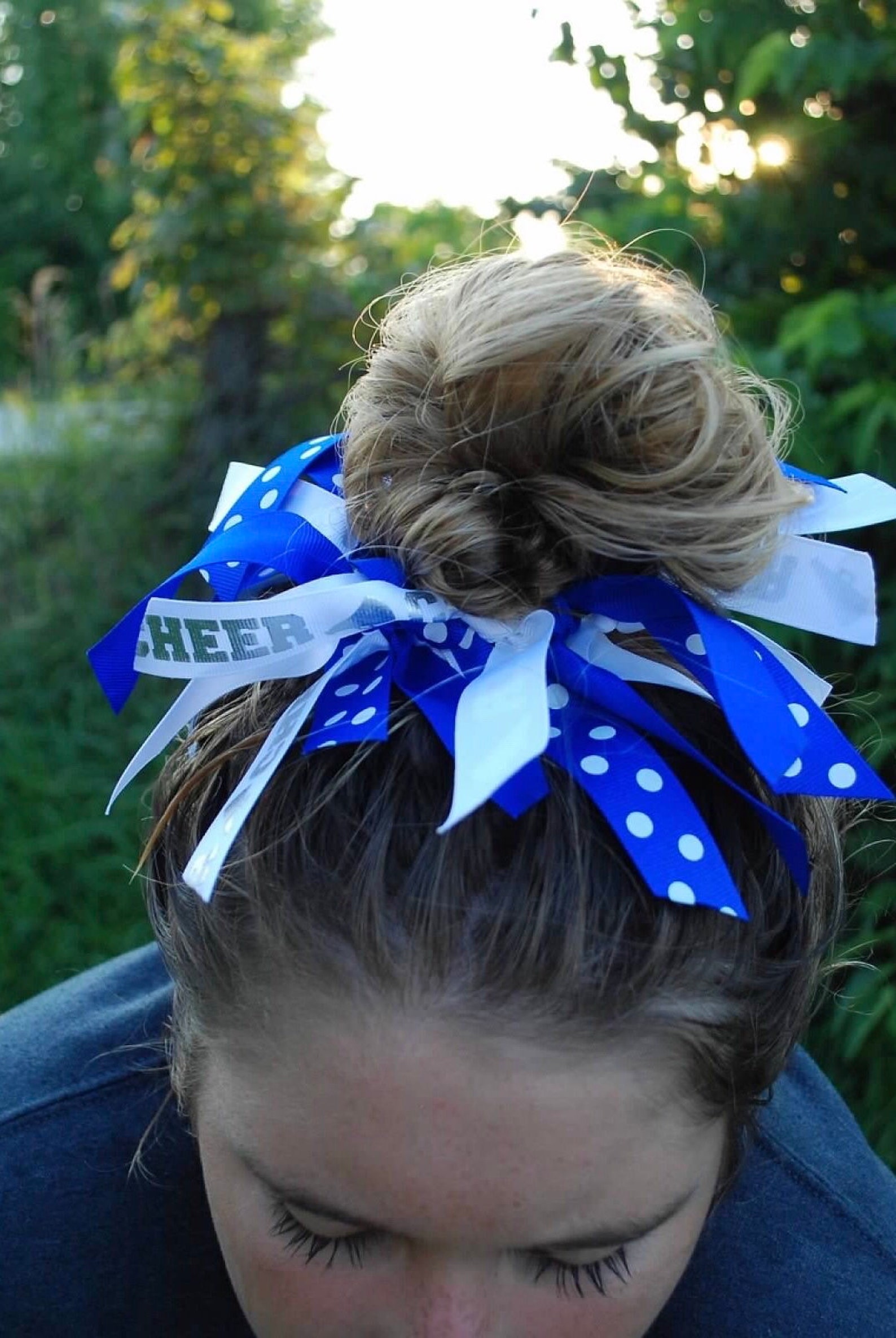 Choose Your Sport and Team Colors Orange and Blue Football - Etsy