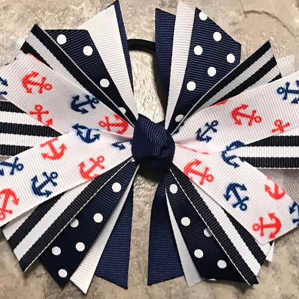 Bow Anchor - Etsy