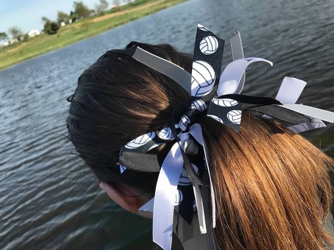 Choose Your Ribbon Scrunchie Hair Ribbon Streamers Hair - Etsy