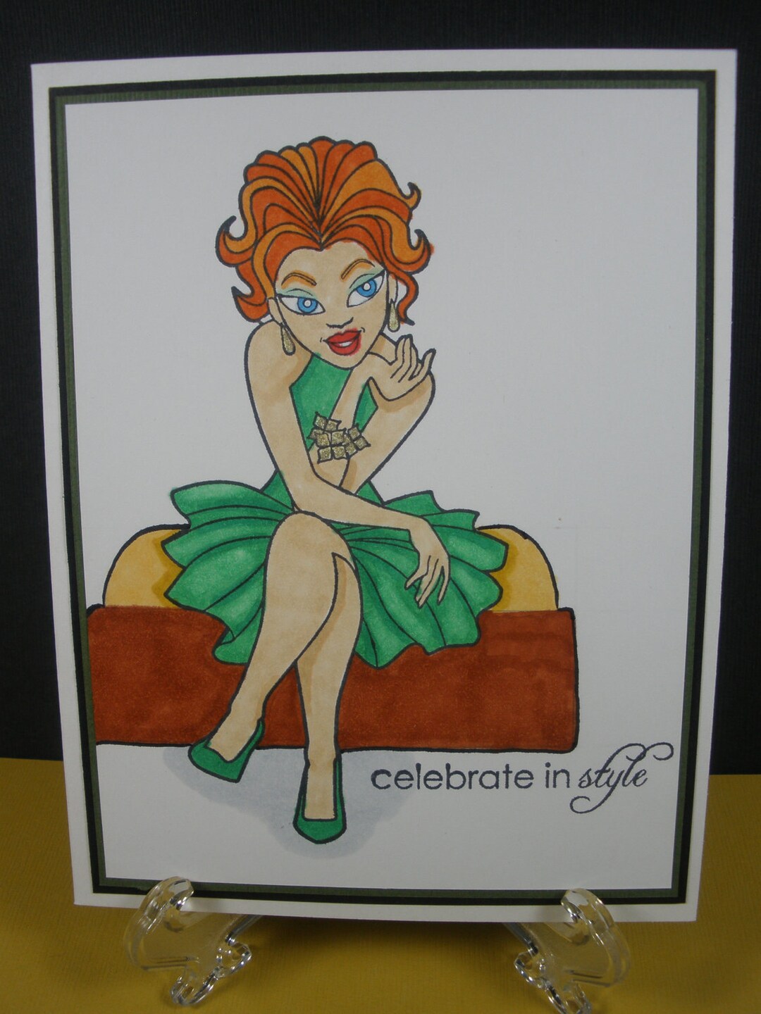 Sophisticated Celebration Card - Etsy