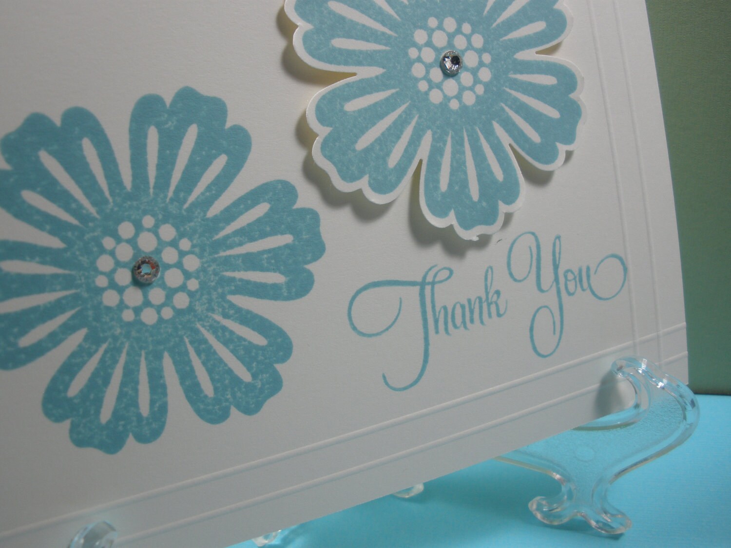 Thank You, Four Card Set, Multi-colors - Etsy