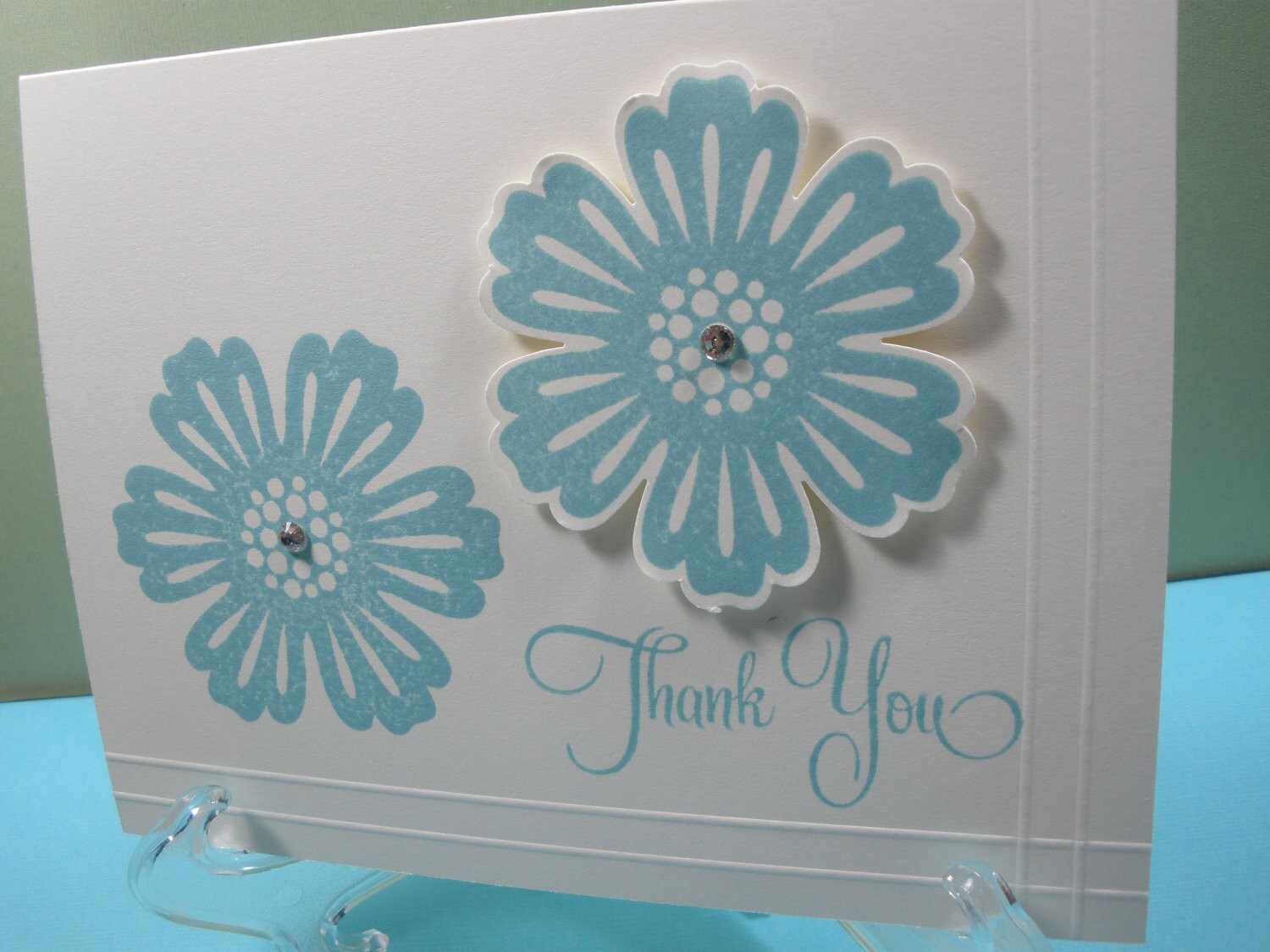 Thank You, Four Card Set, Multi-colors - Etsy