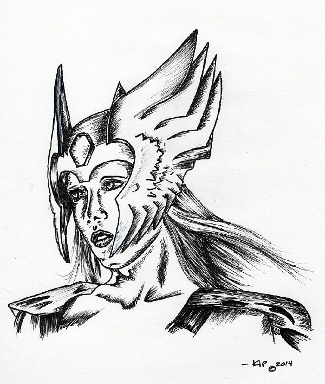 Hidden Tears Art Print • Norse Viking Home Decor - Etsy