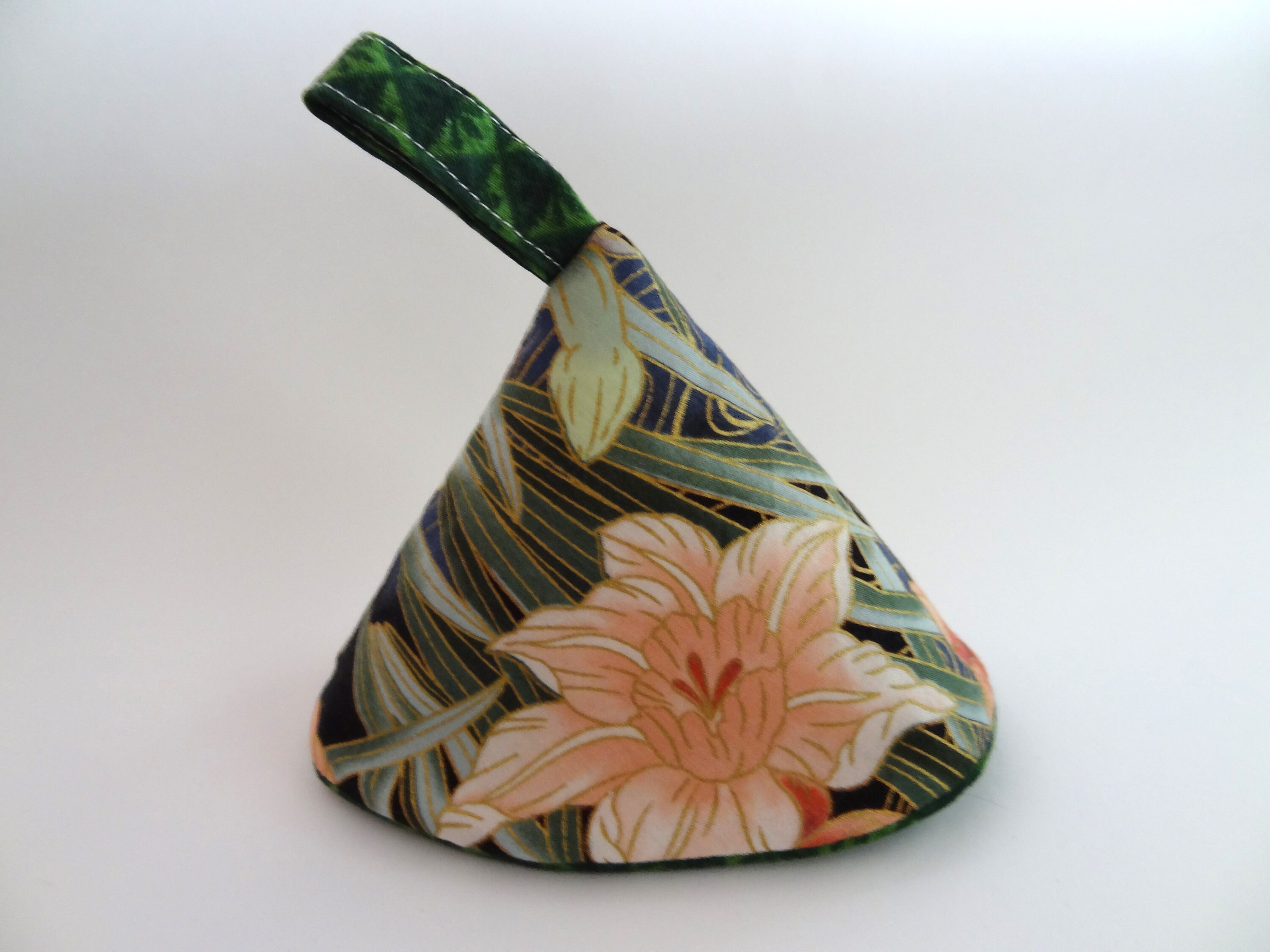 Potholder Cone Shape Pot Lid Handle Holder Pan Handle Handmade Set of ...
